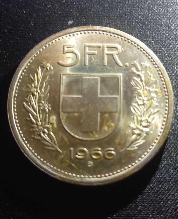 5 Franken 1966 | Kaufen auf Ricardo