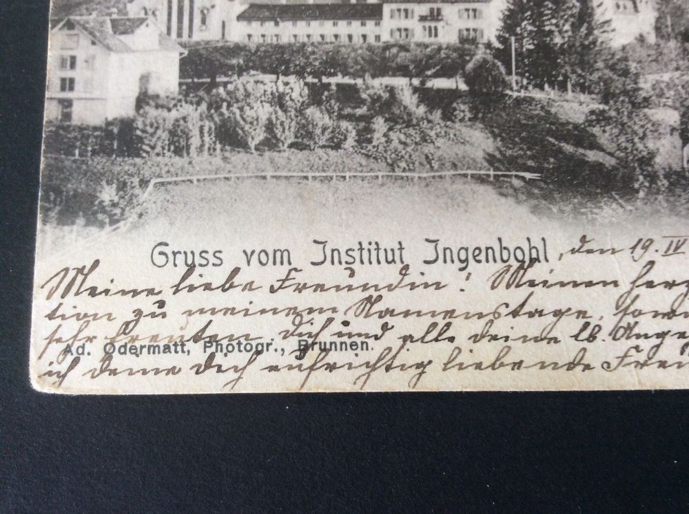 Institut Ingenbohl, Brunnen 1902 (Gebraucht) in Rheineck für CHF 6 ...