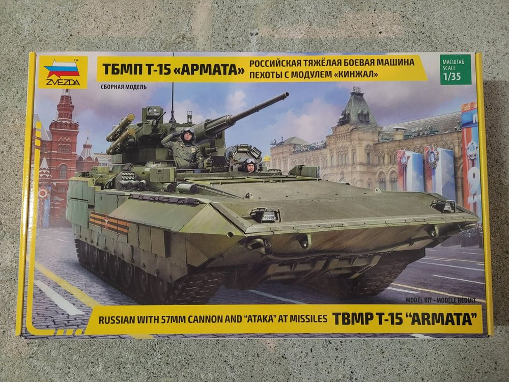 Zvezda 3623 TBMP T-15 Armata Infantry Fighting Vehicle 1/35 (Neu und ...
