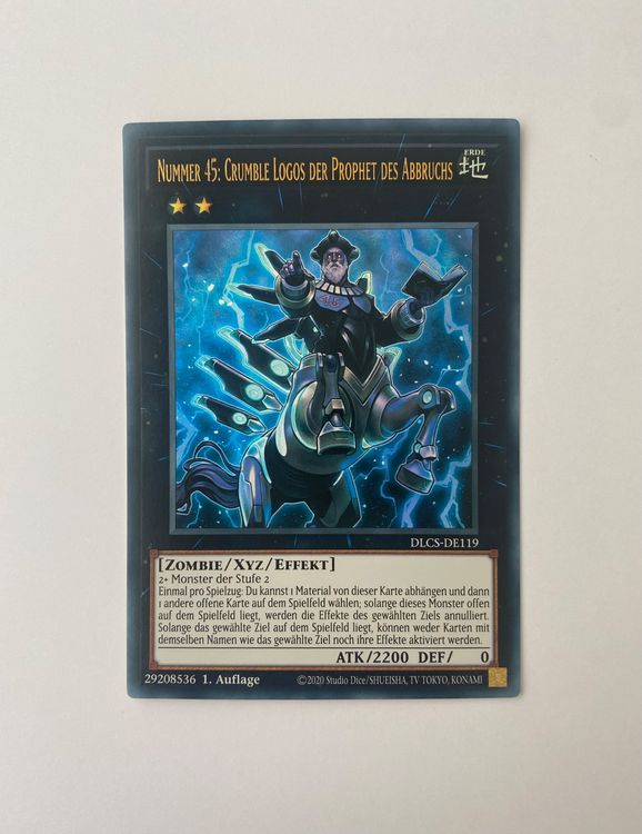 Nummer 45: Crumble Logos der Prophet des Abbruchs (Neu (gemäss Beschreibung)) in Amriswil für ...