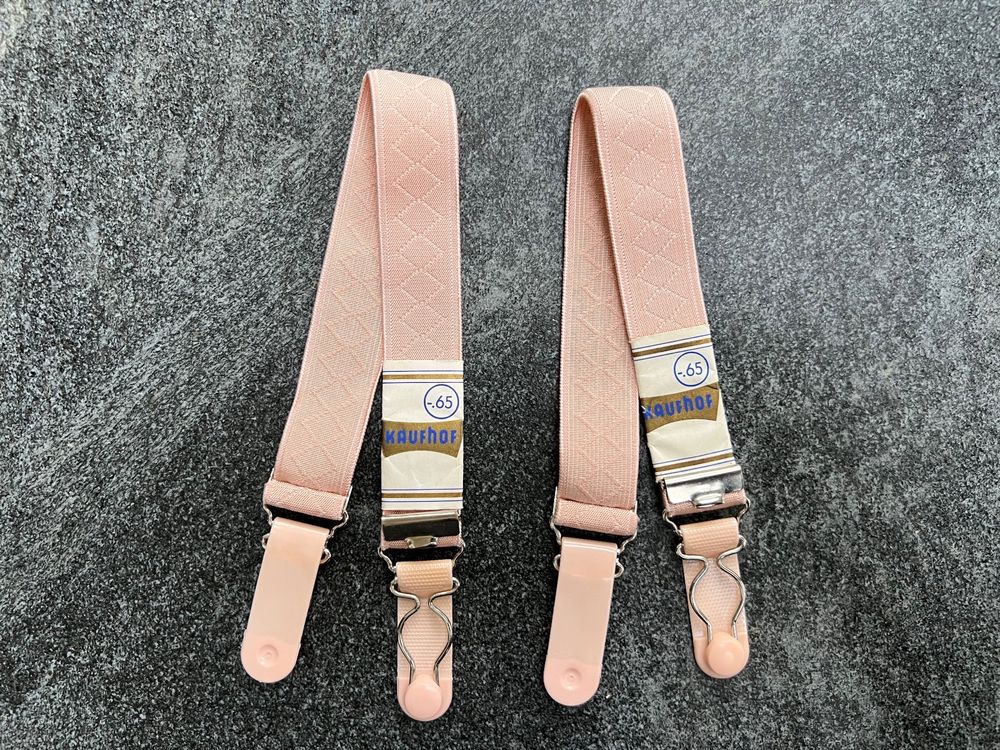 Neue rosa Strumpfhalter vintage 60er Rockabilly (Gebraucht) in ...