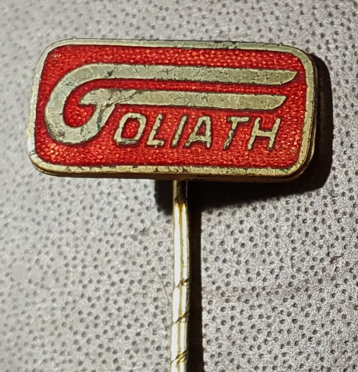 R410 - Alte Anstecknadel Goliath Auto Logo 50er Jahre (Gebraucht) in ...