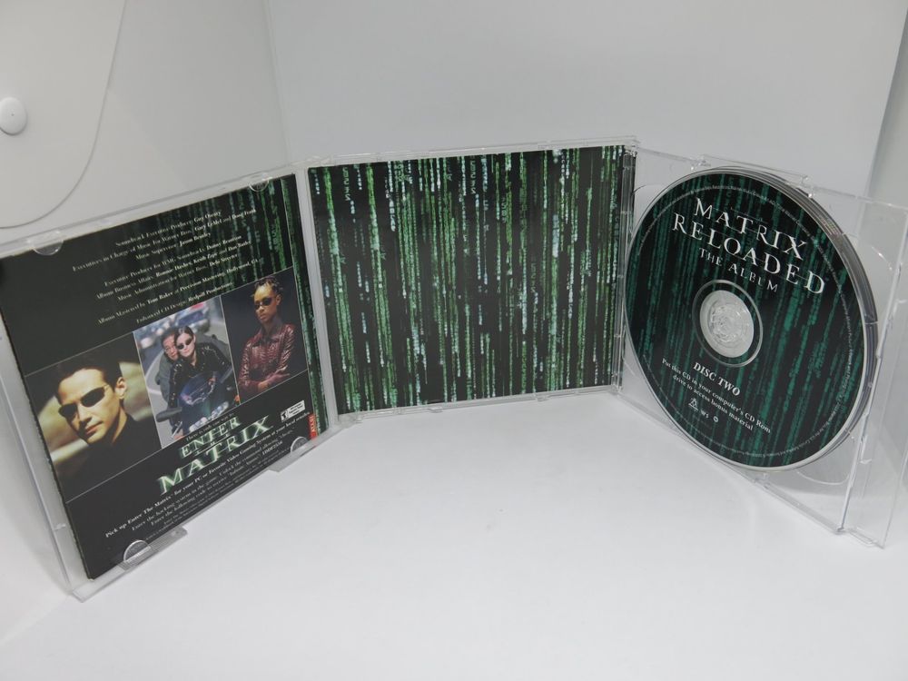 2 CD The Matrix Reloaded Linkin Park Marilyn Manson Deftones | Kaufen ...