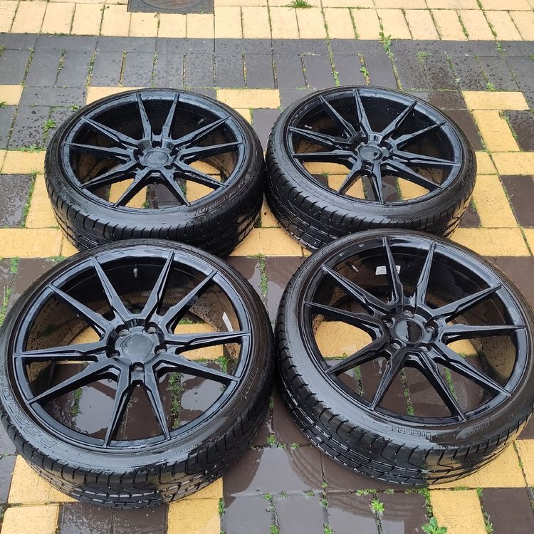 4x Alufelgen Japan Racing JR21 mit Sommerreifen 19Zoll (Gebraucht) in ...