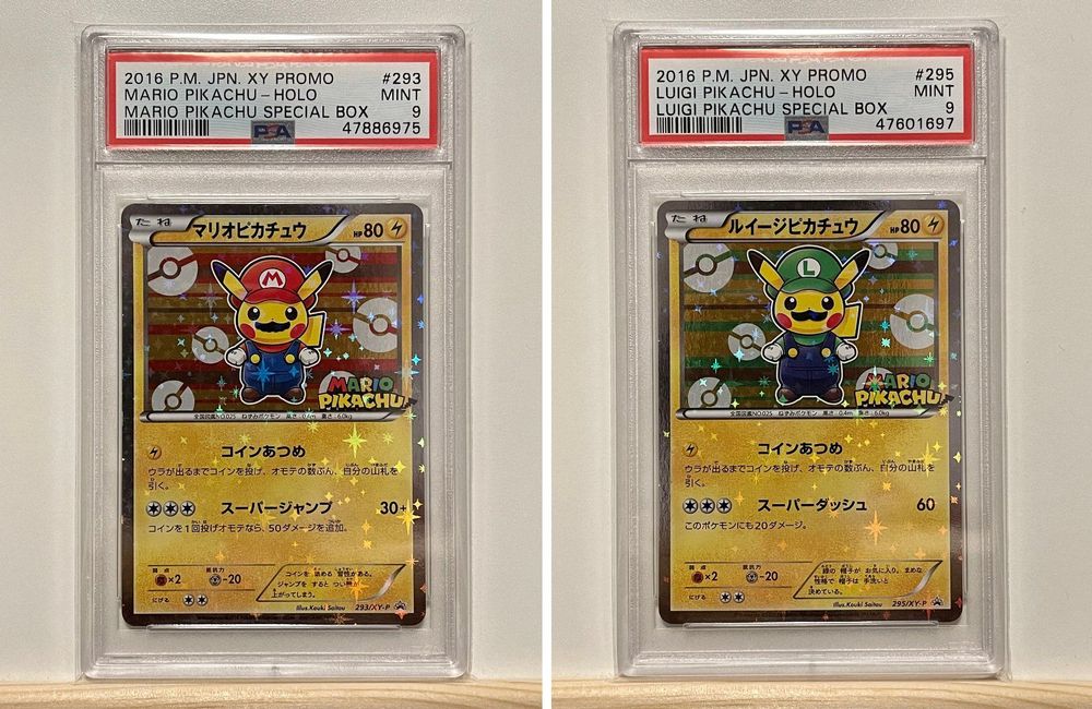 Pokemon Mario & Luigi Pikachu - PSA Set | Kaufen auf Ricardo