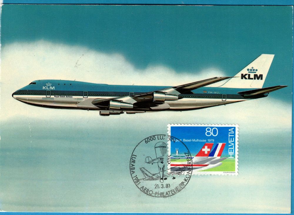 Boeing 747 B - KLM R - MK LURABA 1981 (Gebraucht) in Mellingen für CHF ...