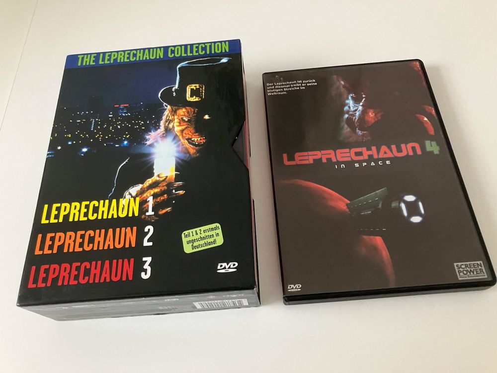 Leprechaun Collection (1-3) & 4 DVDs | Kaufen auf Ricardo