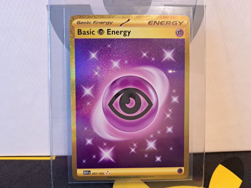 BASIC PSYCHIC ENERGY GOLD POKEMON 151 KARTE 207/165 EN | Kaufen auf Ricardo