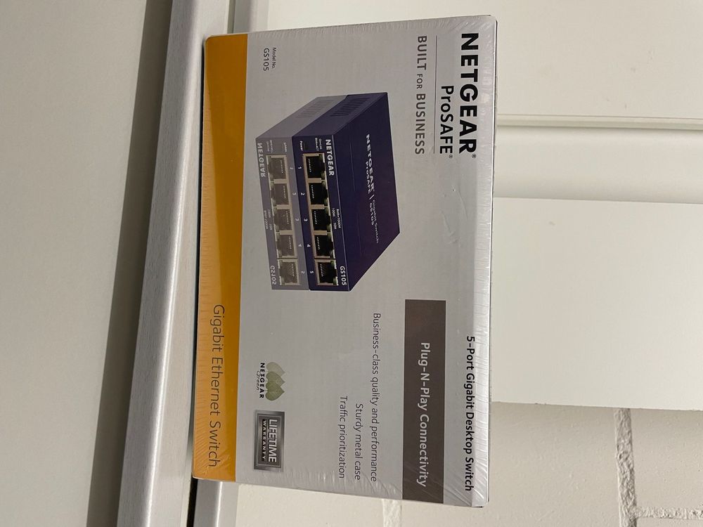 Netgear Prosafe GS 105 GS105 Switch | Kaufen auf Ricardo