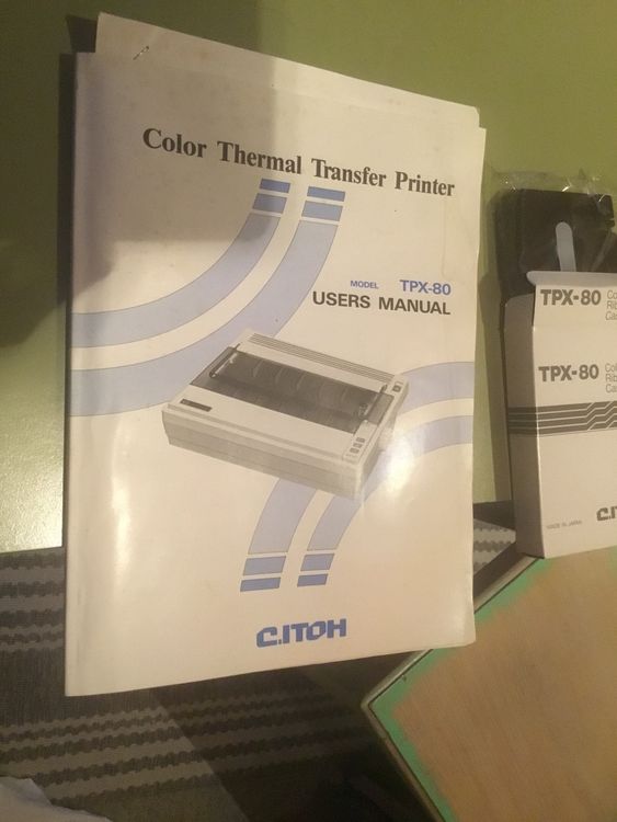 Farbbänder C.Itoh Drucker TPX-80 (Neu und originalverpackt) in Huttwil ...