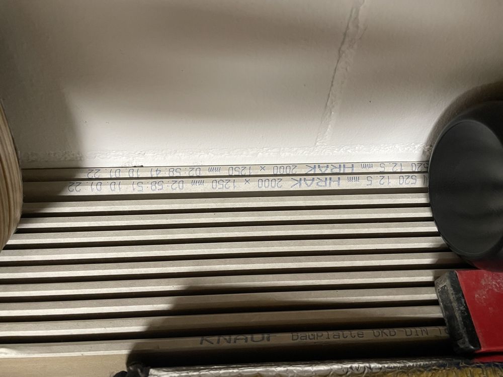 Gipsplatten HRAK 2000x1250mm - Jetzt günstig sichern! Ab 1.- (Neu ...