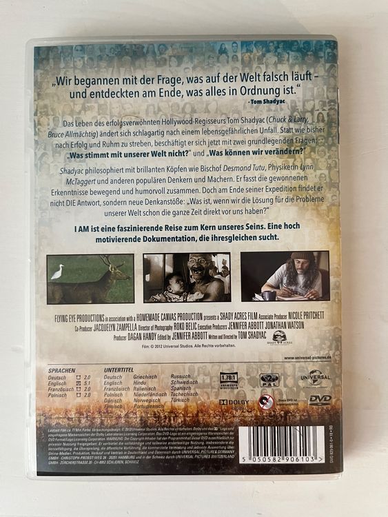 I AM - Du hast die Kraft die Welt zu verändern (2010) DVD 📀 (Neu (gemäss Beschreibung)) in ...