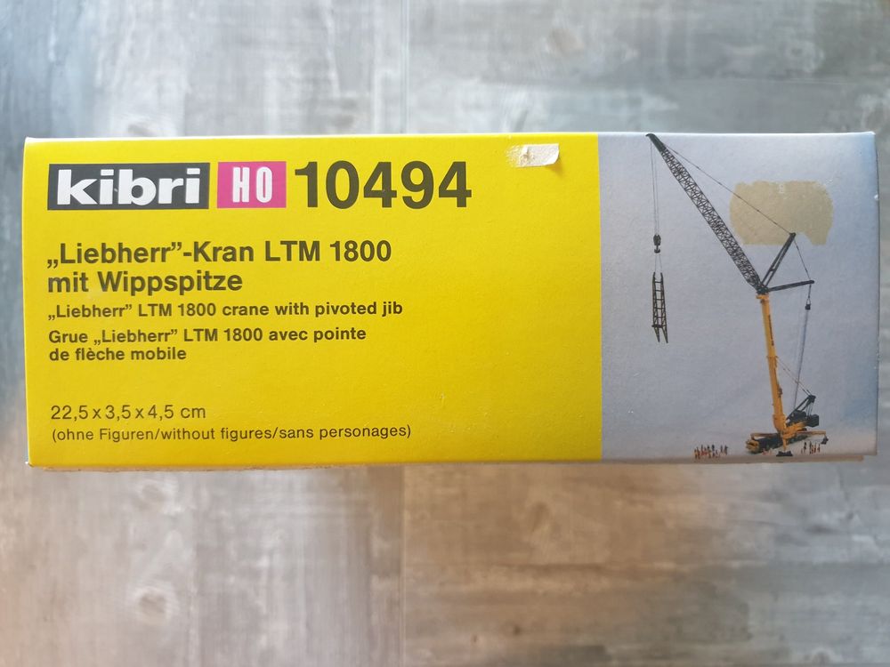 Kibri Bausatz 10494, Kran Liebherr LTM 1800 (Neu und originalverpackt ...