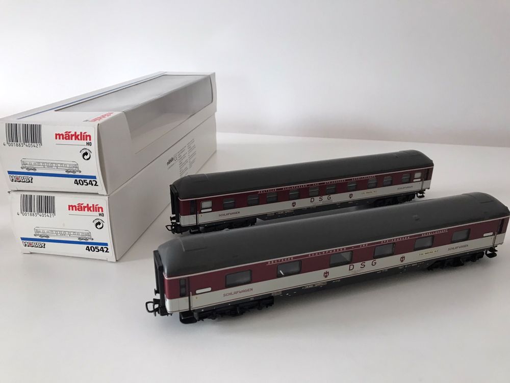 Märklin Schlafwagen DSG 40542, in OVP (Gebraucht) in Pfaffnau für CHF ...