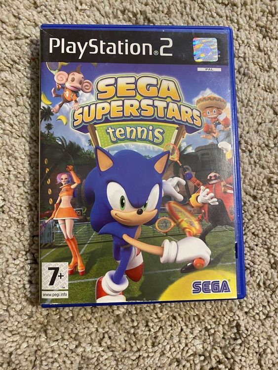 Sega Superstard Tennis für Playstation 2 PS2 (Gebraucht) in Winkel für ...