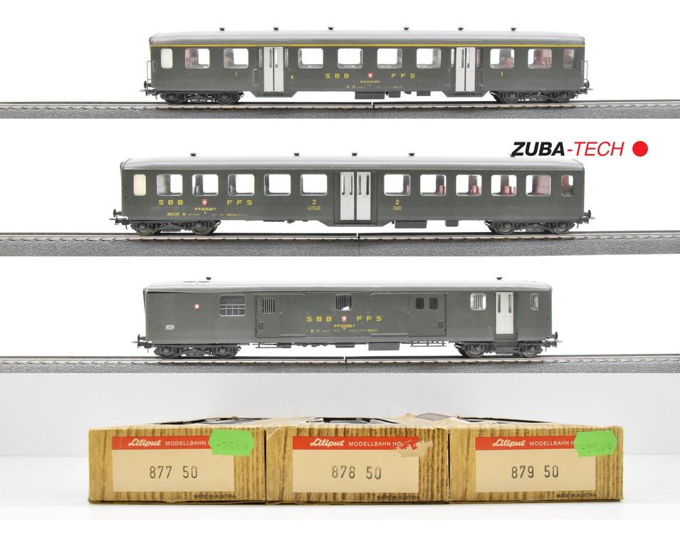 Liliput 3x Leichstahlwagen SBB H0 GS mit OVP (Gebraucht) in St. Gallen für CHF 16 – mit ...