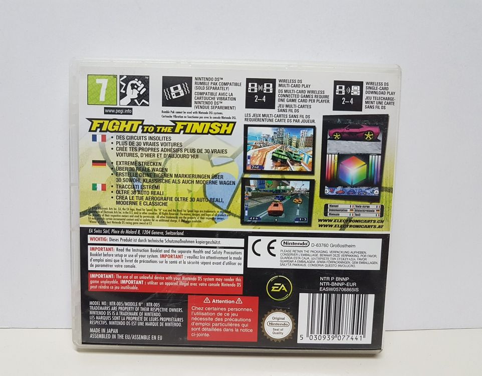 DS Need for Speed Nitro Extreme Strecken, Reale Wagen (Gebraucht) in ...