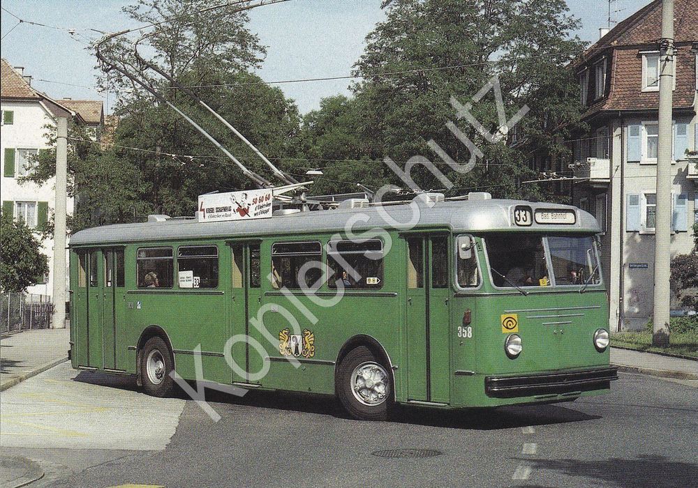 Trolleybus / Obus Basel BVB FBW 358 (Neu und originalverpackt) in ...