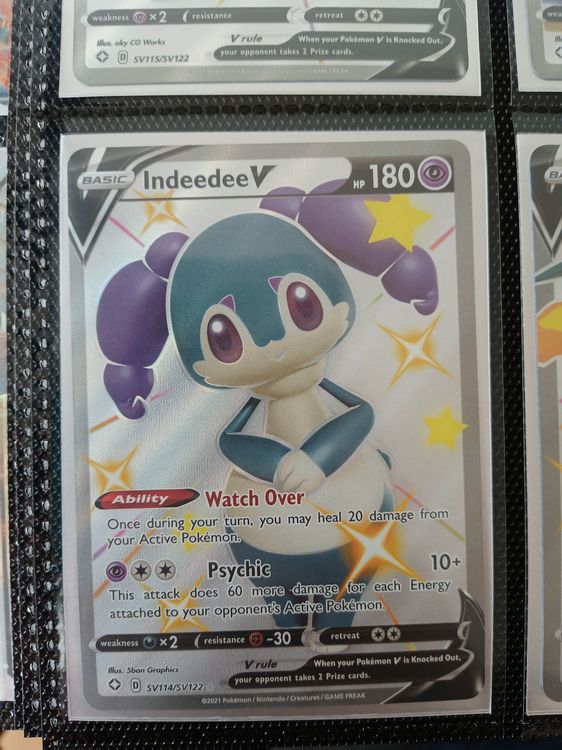 Shiny Indeedee V - Pokemon Englisch | Kaufen auf Ricardo