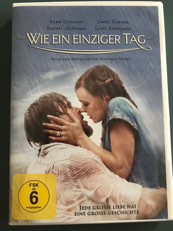Wie ein einziger Tag DVD Nicholas Sparks (Gebraucht) in Kilchberg für CHF 1 – mit Lieferung auf ...