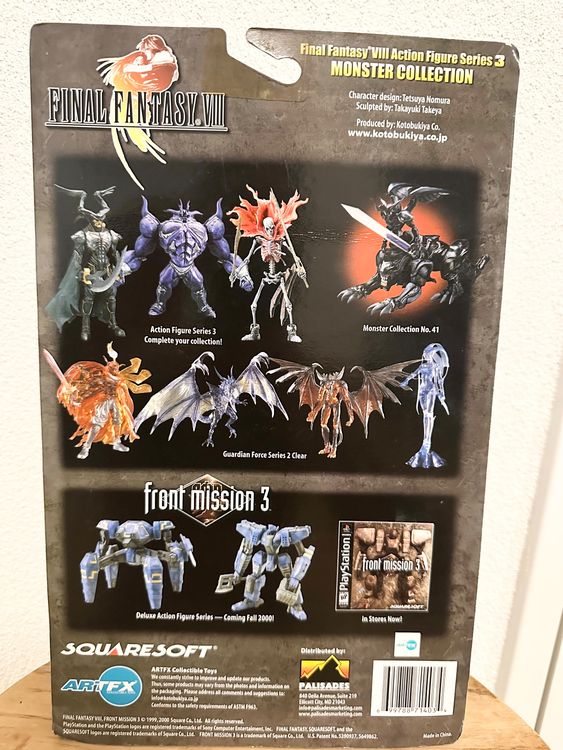 Final Fantasy VIII 8 Series 3 Monster playstation Forbidden (Neu und ...