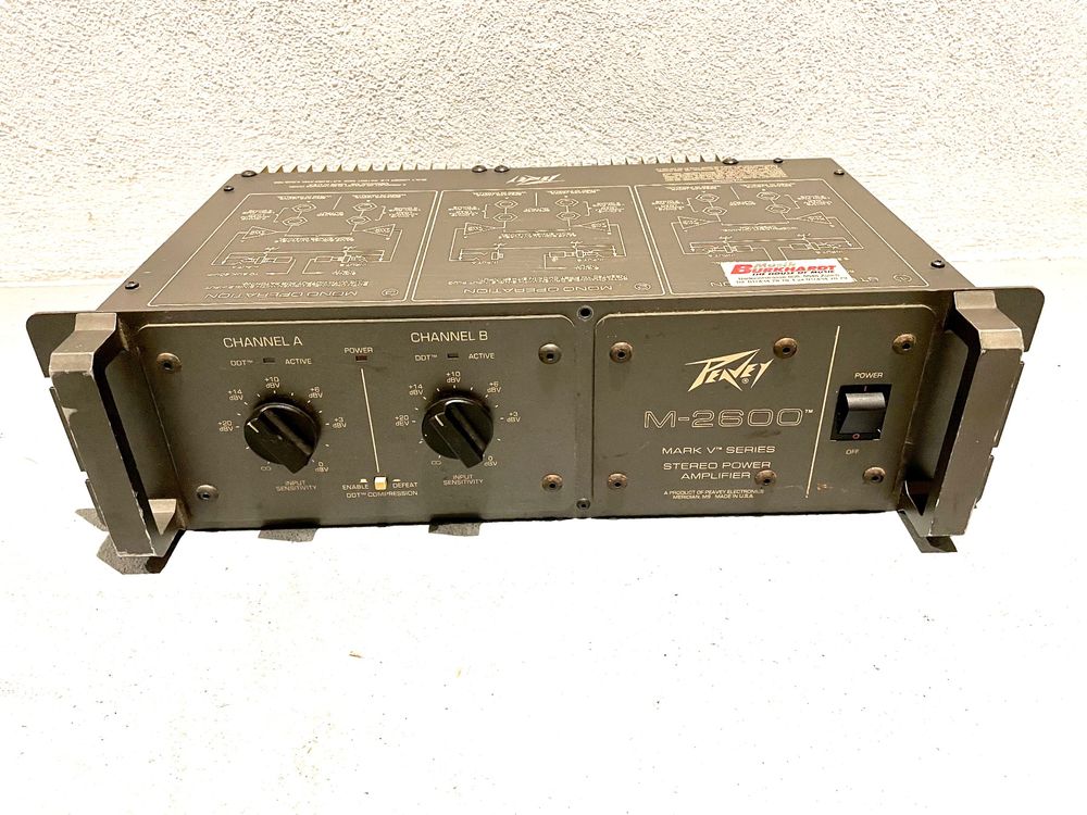 Peavey Peavey M-2600 Mark V 600W Stereo Power Amplifier | Kaufen auf ...