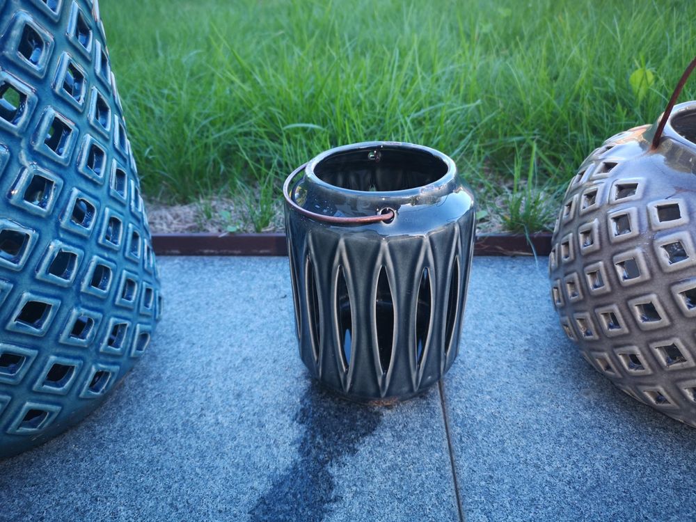 Keramik Windlicht M Antrazith 16cm (F) (Gebraucht) in Stilli für CHF 9 – nur Abholung auf ...