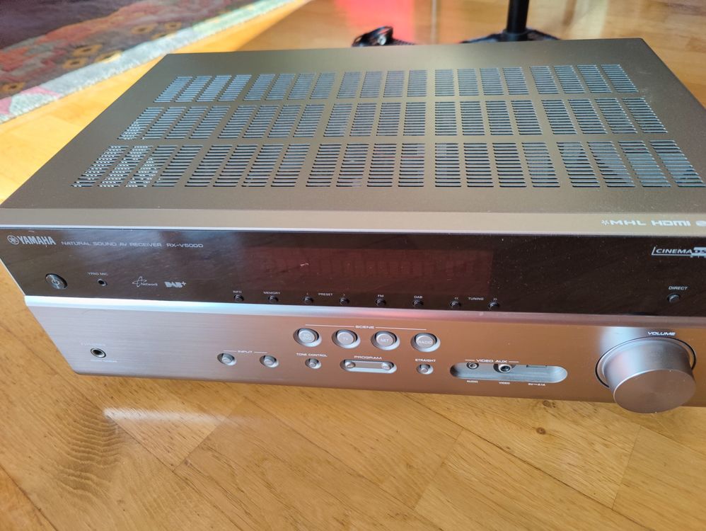 Denon AVR-1910, 7.1 AV-Receiver, 1080p Scaler, Silber (Gebraucht) in ...