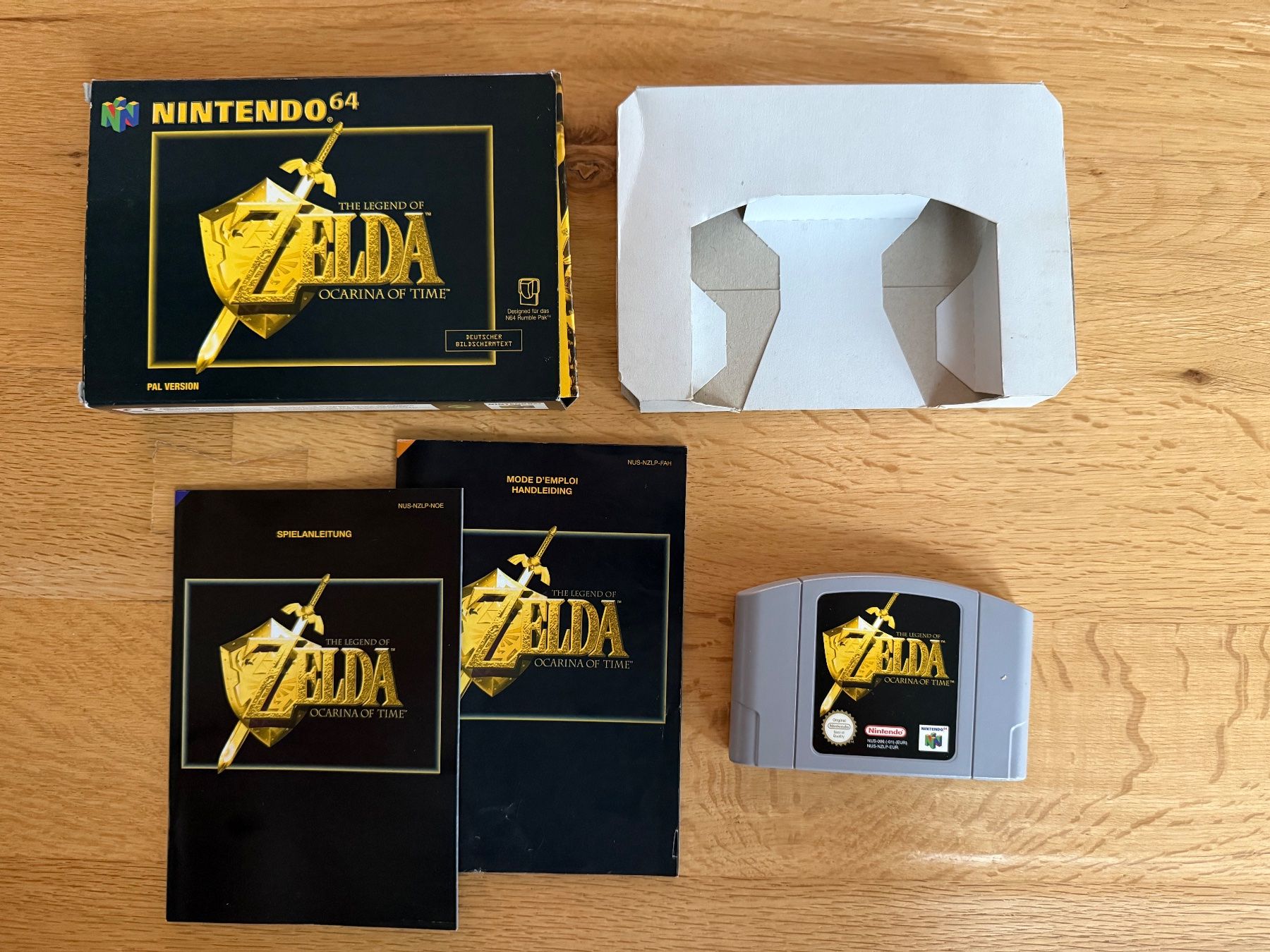The Legend of Zelda - Ocarina of Time (N64) OVP (Gebraucht) in ...