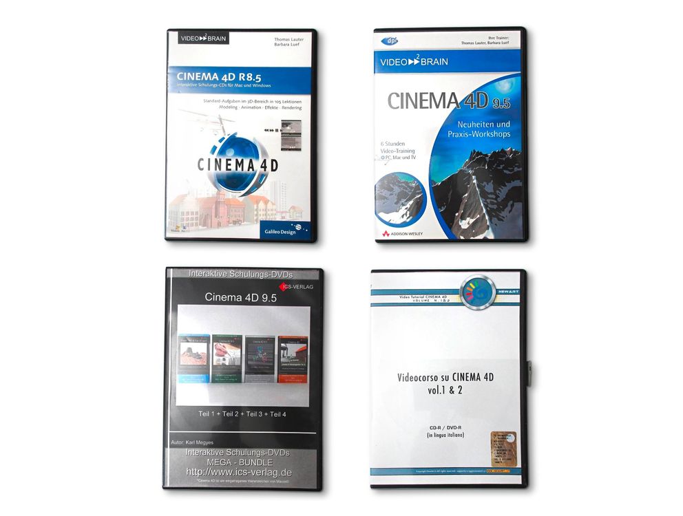 Cinema 4D, R8.5 - 10.5, Schulungs DVD | Kaufen auf Ricardo
