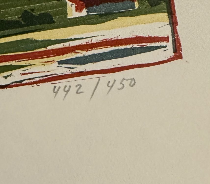 Hans Affeltranger (1919-2002) Litho Handsig (Gebraucht) in Hochdorf für CHF 10 – mit Lieferung ...