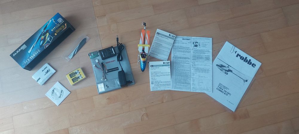 T-Rex 150 DFC Combo- 2 Akkus, Ladegerät und Anleitungen (Gebraucht) in für CHF 67 – mit ...