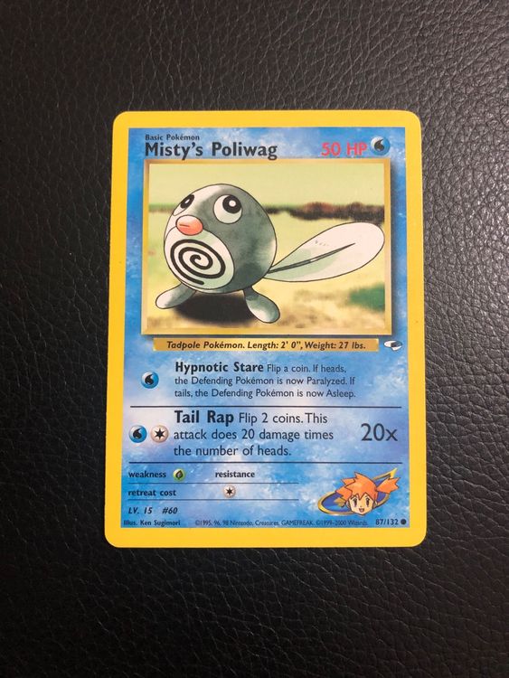 Gym Heroes Misty’s Poliwag 87/132 Ab 1 (Gebraucht) in Paradiso für CHF ...