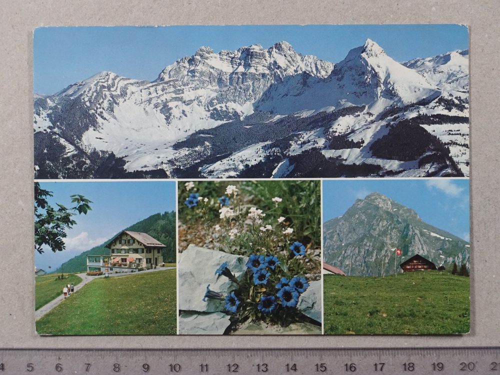 Mollis, Glarus, Skigebiet Mullern Fronalp, 1.8.72 (Linthal) (Gebraucht) in Lenzburg für CHF 2 ...