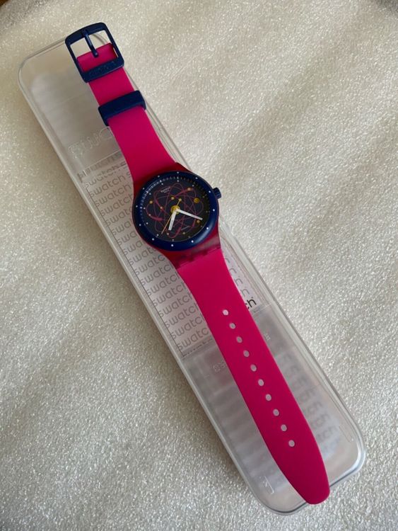 Swatch Automatic SISTEM PINK ★ ungetragen | Kaufen auf Ricardo