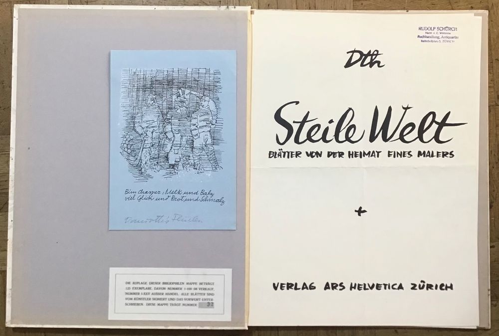 Heinrich DANIOTH (1896-1953) Limitierte Buch Handsigniert (Gebraucht ...