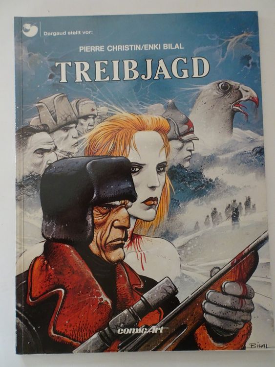 Christin/Bilal: TREIBJAGD -Top Zustand- Winter-Comic! SC (Gebraucht) in ...