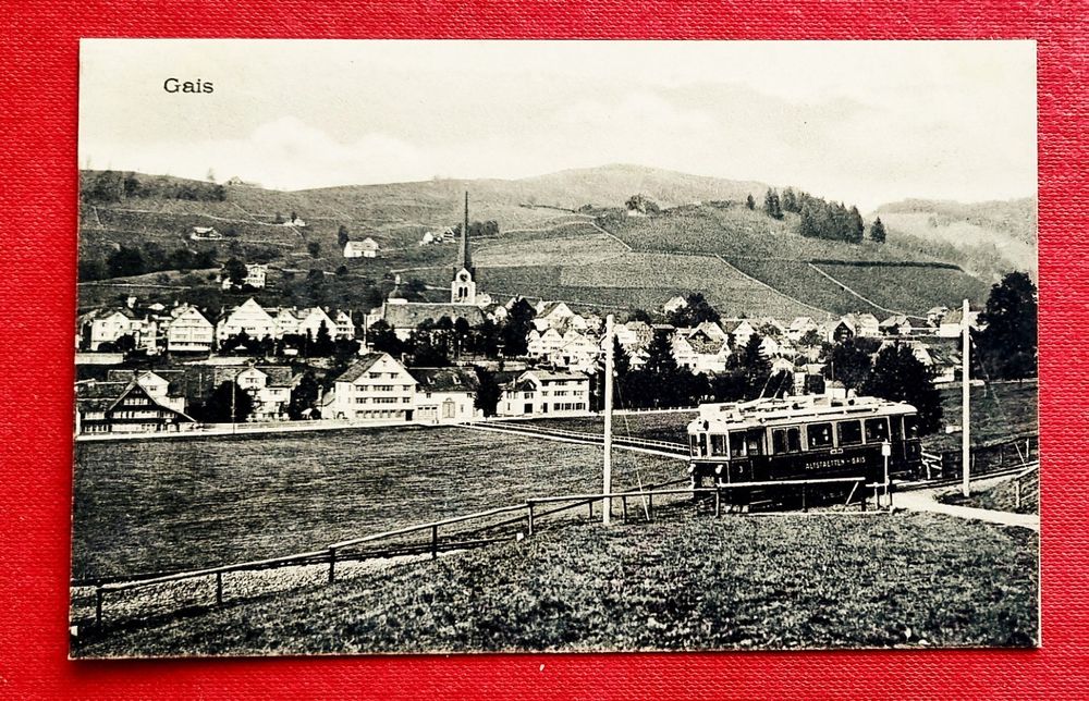 Gais - Dorfansicht - Altstätten-Gais Bahn - Zahnradbahn (Gebraucht) in Rothrist für CHF 22 – mit ...