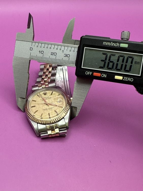 ROLEX DATEJUST BICOLOR CHRONOMETER LÄUFT (Gebraucht) in für CHF 3830 ...