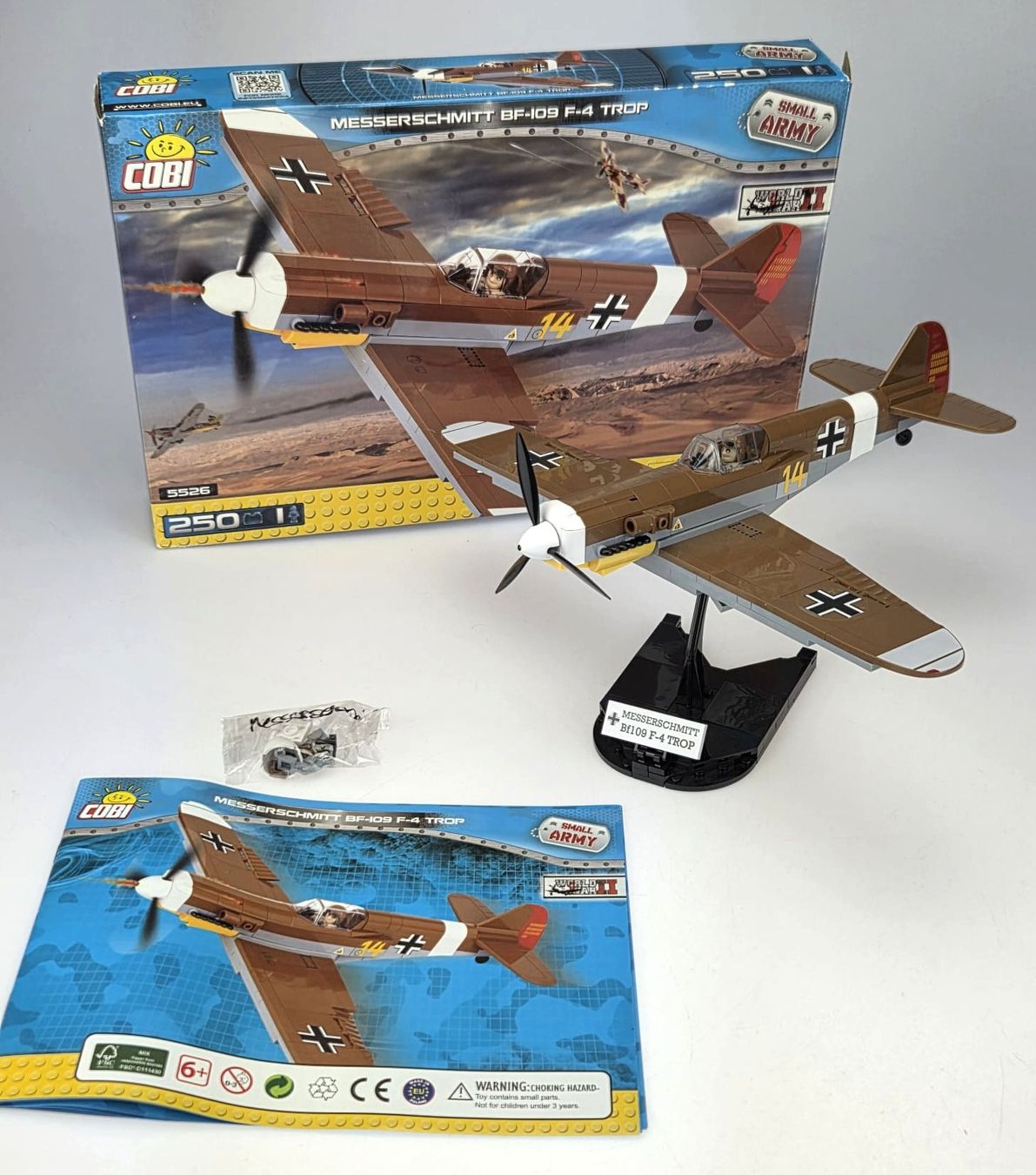 Klemmbaustein Set Cobi Messerschmitt Bf 109 F-4 TROP 5526 (Gebraucht ...