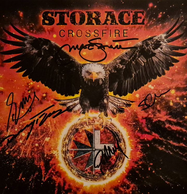 STORACE Crossfire LP komplett Signiert neu und ungespielt. | Kaufen auf ...