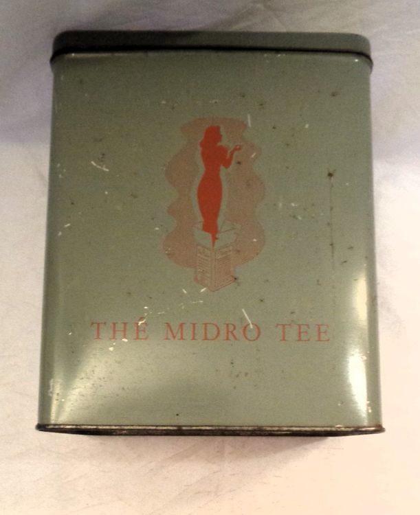 Blechdose 40er Jahre / The Midro Tee / Gebr. Hoffmann Thun (Gebraucht ...
