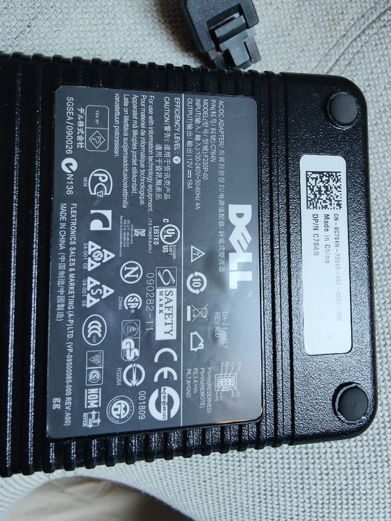 DELL 200W ATX power supply F220P-00. Versand (Gebraucht) in Lonay für ...