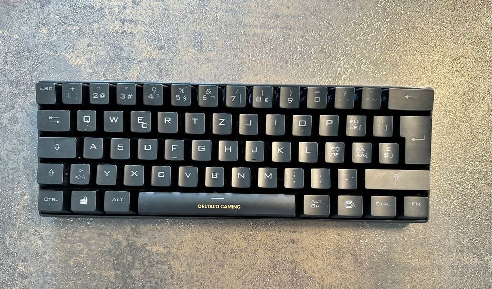 Mechanical Gaming Keyboard DELTACO GAMING 60% RGB mit Softw. | Kaufen ...