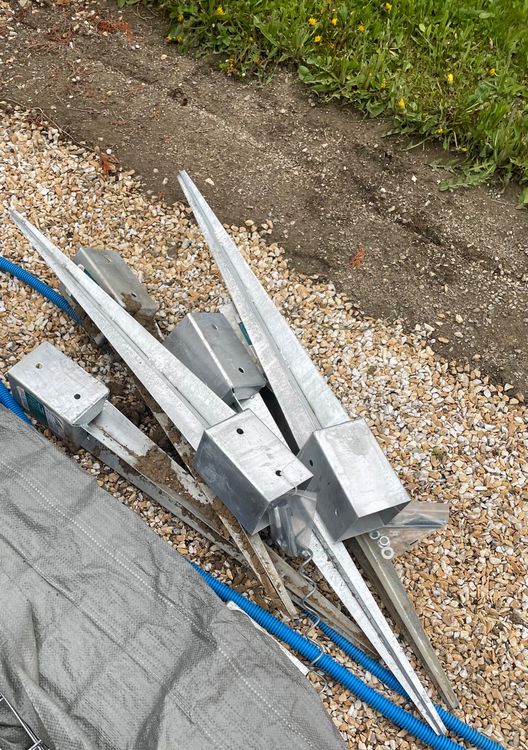 Einschlagbodenhülse 91x91 | Kaufen auf Ricardo