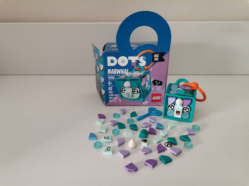 Dots Narwhal Bag Tag Lego no 41928 neuf (Neu und originalverpackt) in ...