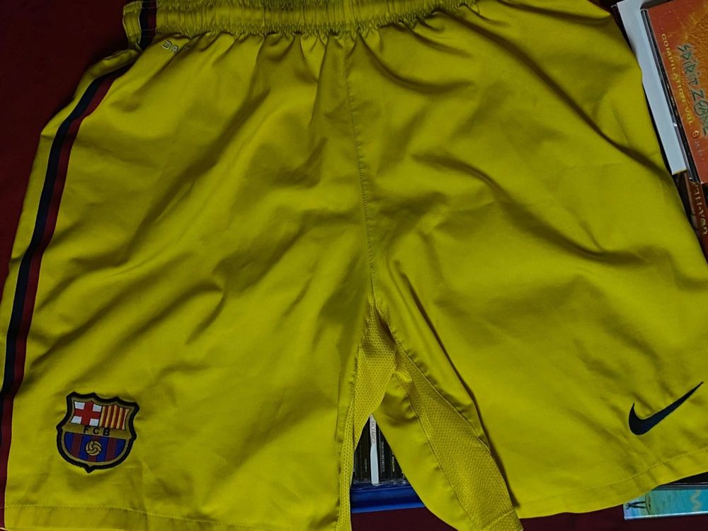 Nike Fussball Hose, FC Barcelona, Grösse L, Gelb, Messi Liga (Gebraucht ...