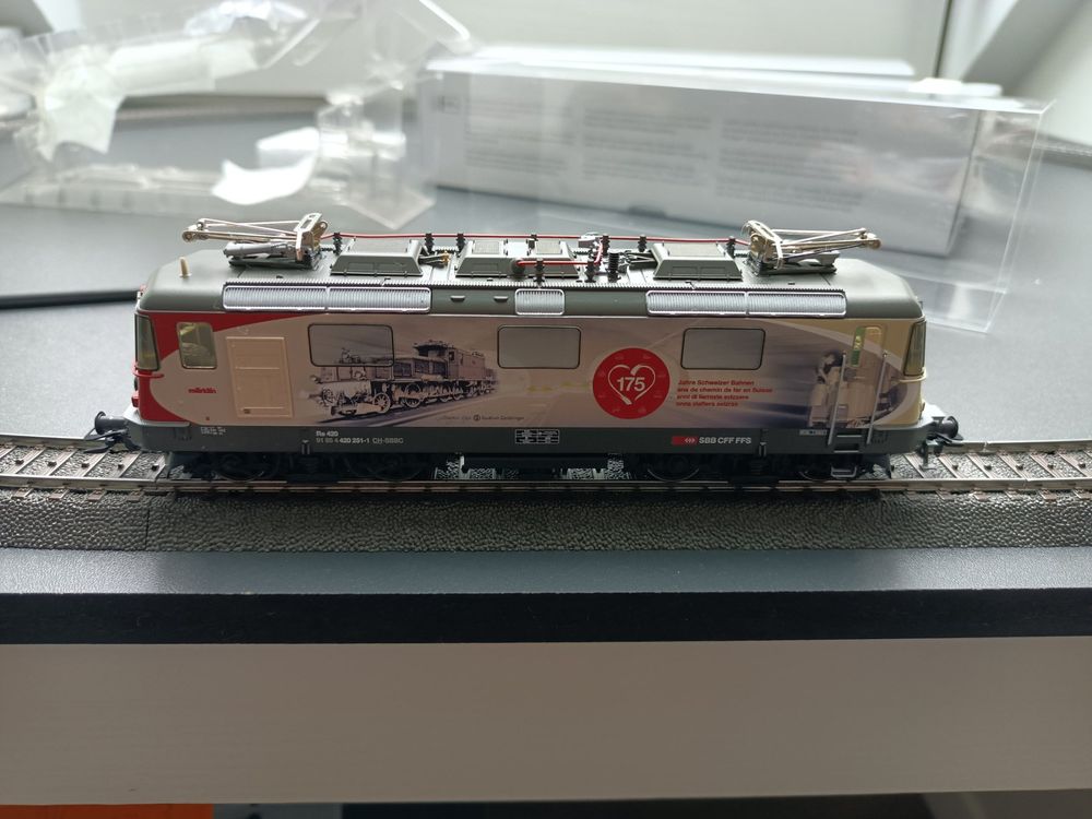 Märklin 37875, SBB Re 4/4 II, digital, Sound, mfx, dcc, neu (Neu und ...