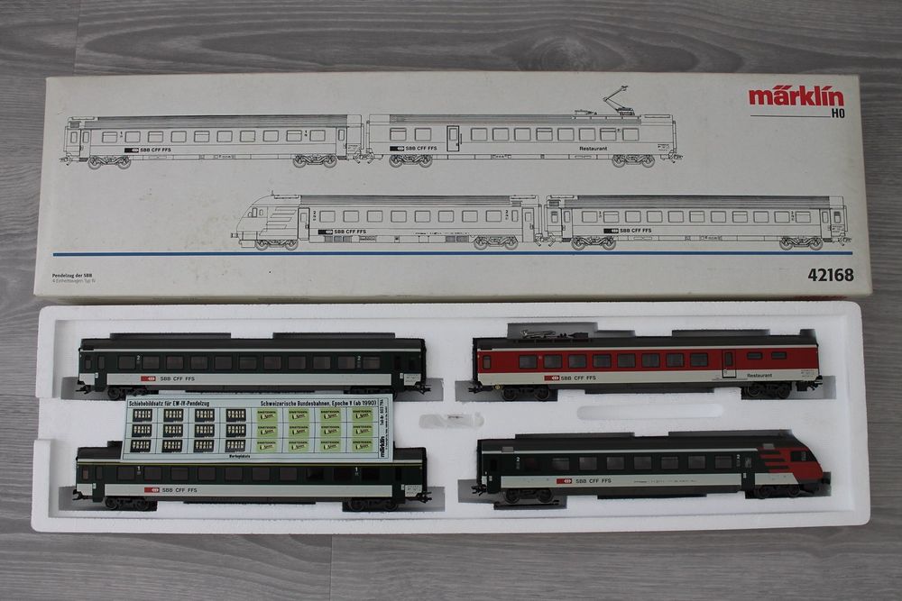 Märklin 42168 SBB Pendelzug-Set | Acheter sur Ricardo