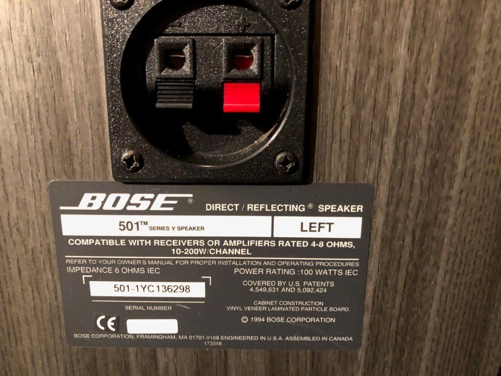 Bose 501 Series V Speakers | Kaufen auf Ricardo